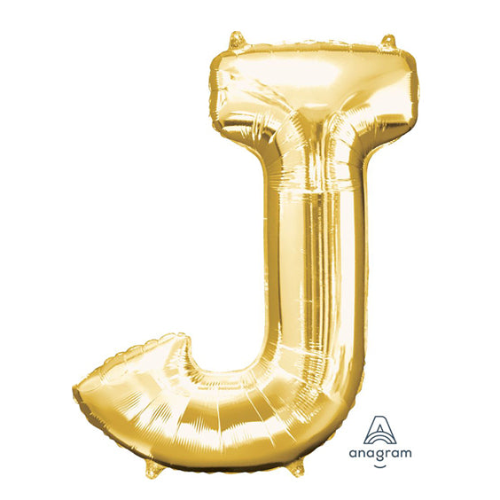 Letter J - Gold – MyBalloonStore